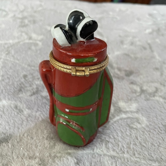 Art | Vintage Ceramic Golf Container | Poshmark